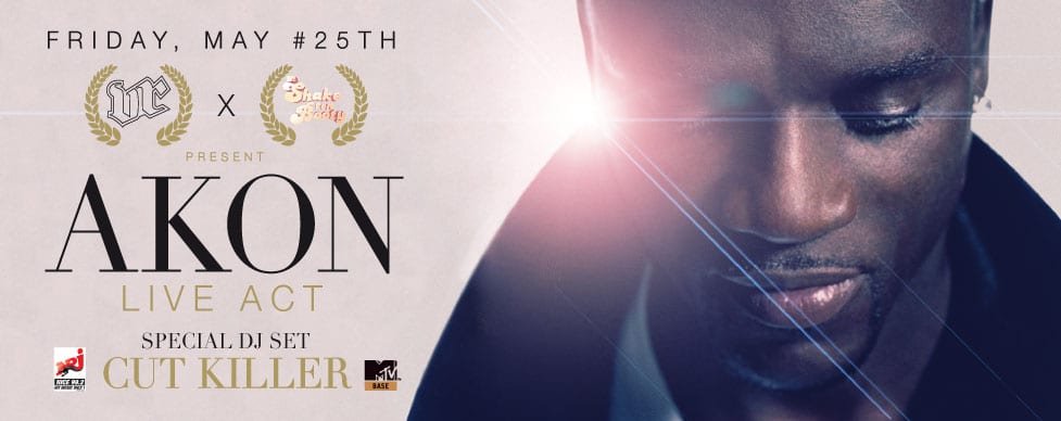 Akon @ VIP Room 25 mai - Cannes Tendances