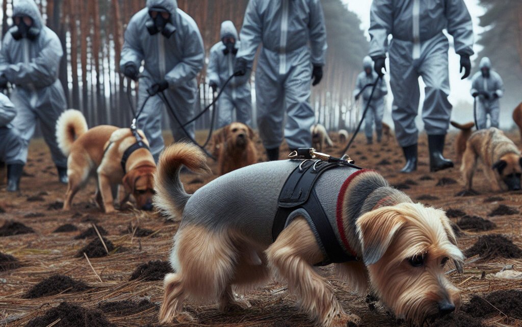 Découverte du petit Emile : des chiens spécialistes en restes humains ...